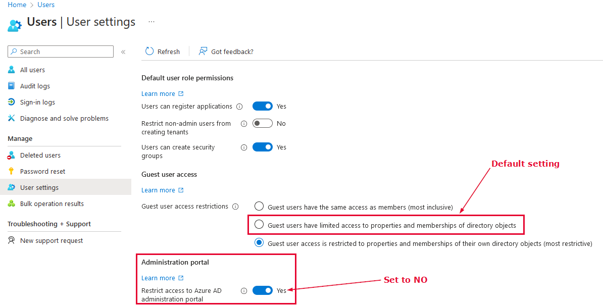 Why in the heck are non-admin users allowed to log into AzureAD by default? - Microsoft Q&A