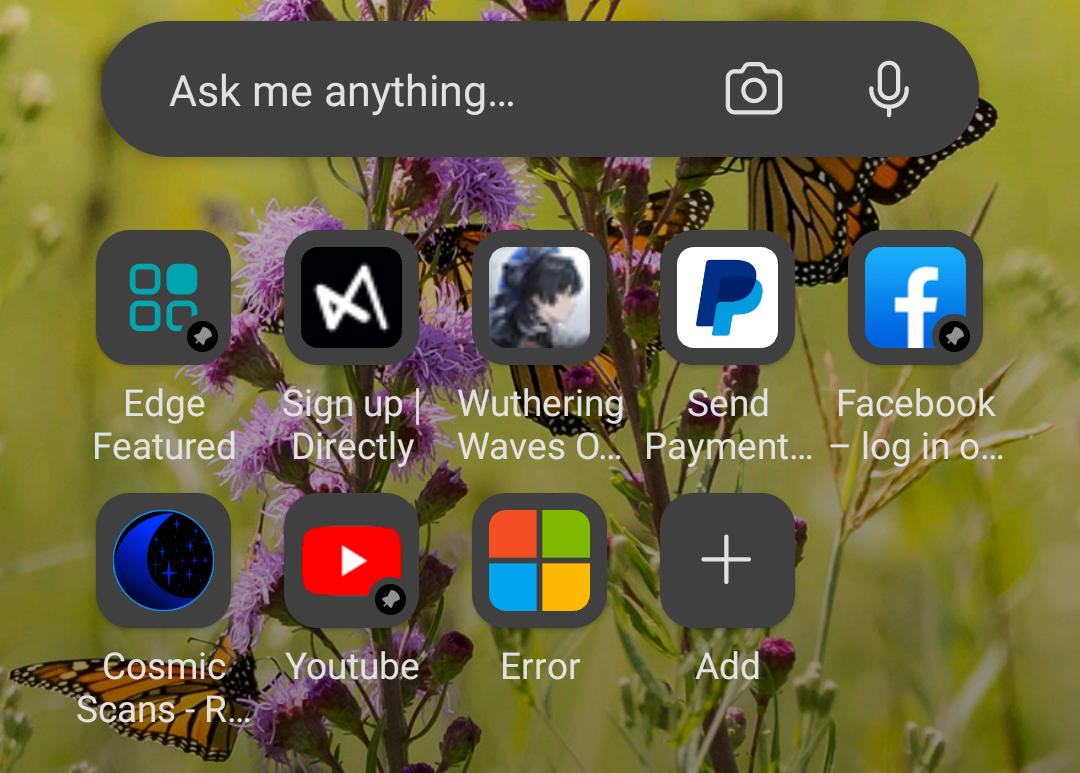 How to modify Edge browser shortcut icons - Microsoft Q&A