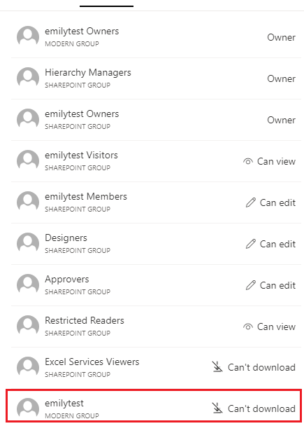 SharePoint Online Restricted View permission assigned - Microsoft Q&A