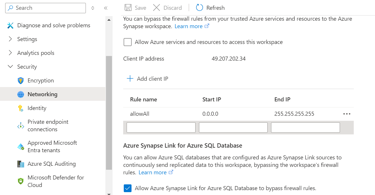 Built in SQL server in synapse is unavailable - Microsoft Q&A