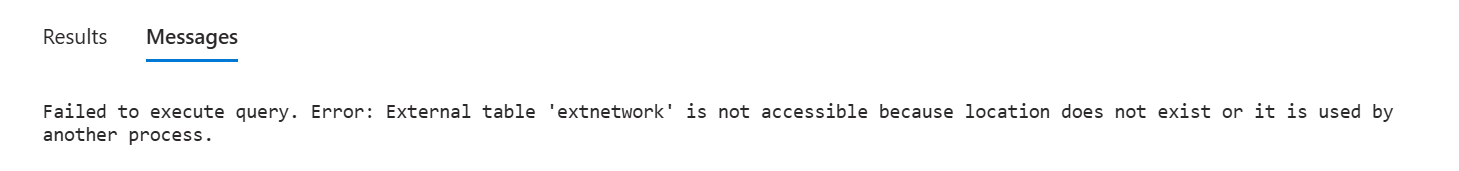 External Table in Azure SQL Database - Microsoft Q&A