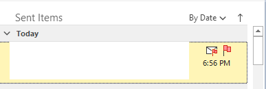 Envelope with red flag icon in Outlook - Microsoft Q&A