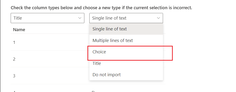 Data validation in Choice columns in Microsoft Lists. - Microsoft Q&A