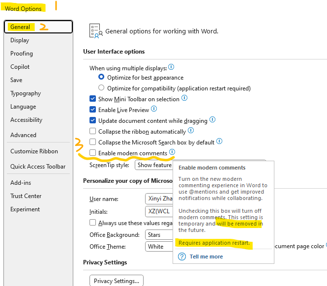 "Insert New Comment" bubble / icon shows when highlighting text ...