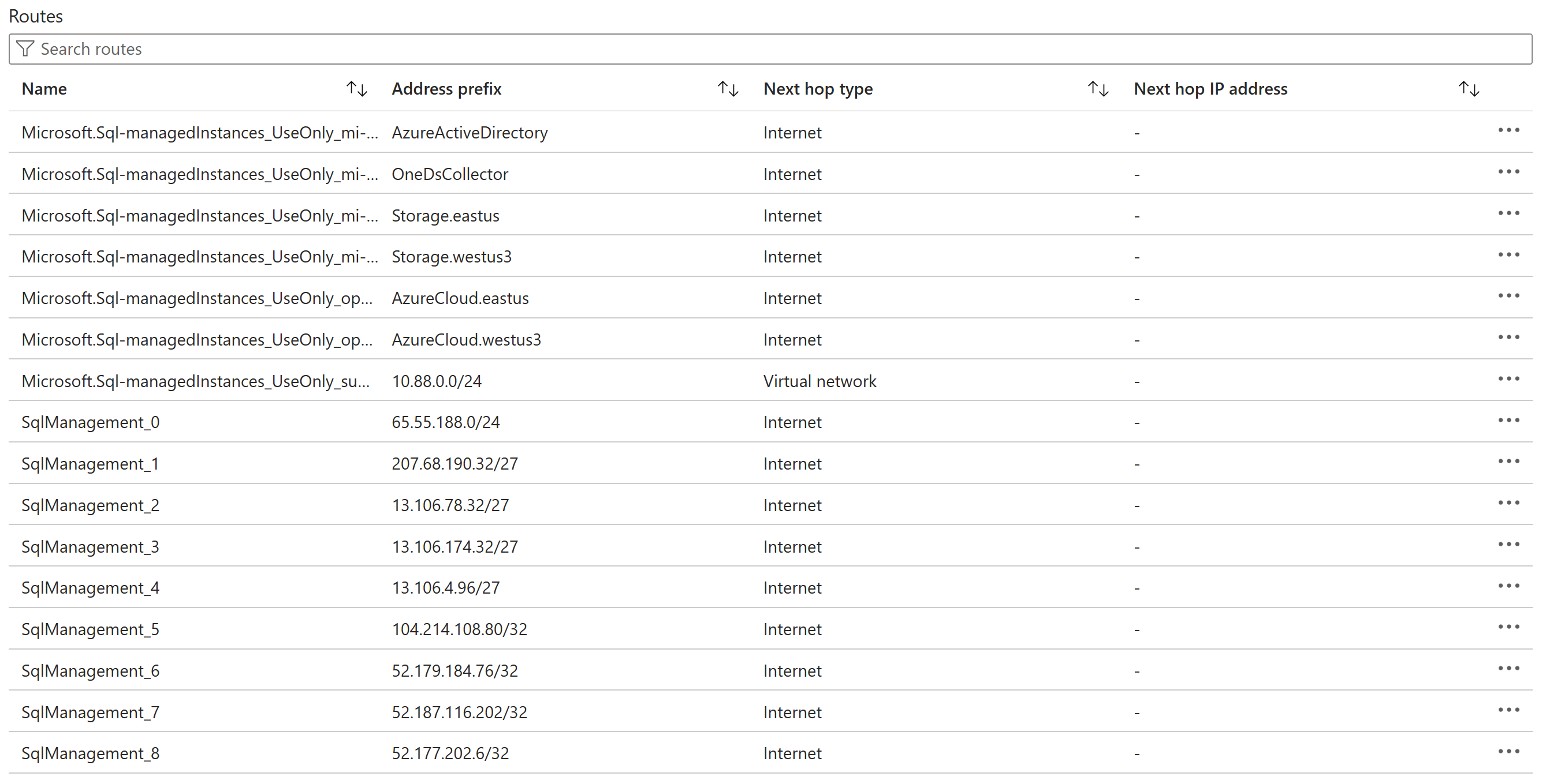 Two SQL Managed Instances in separate virtual networks, two VPNs needed - how to make 1 VPN ...
