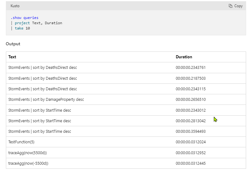 How to monitor the materialize cache size - Microsoft Q&A