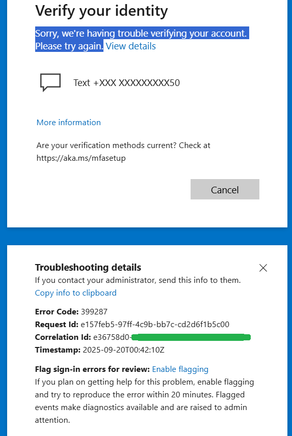 How can I resolve this account verification issue I'm not receiving ...
