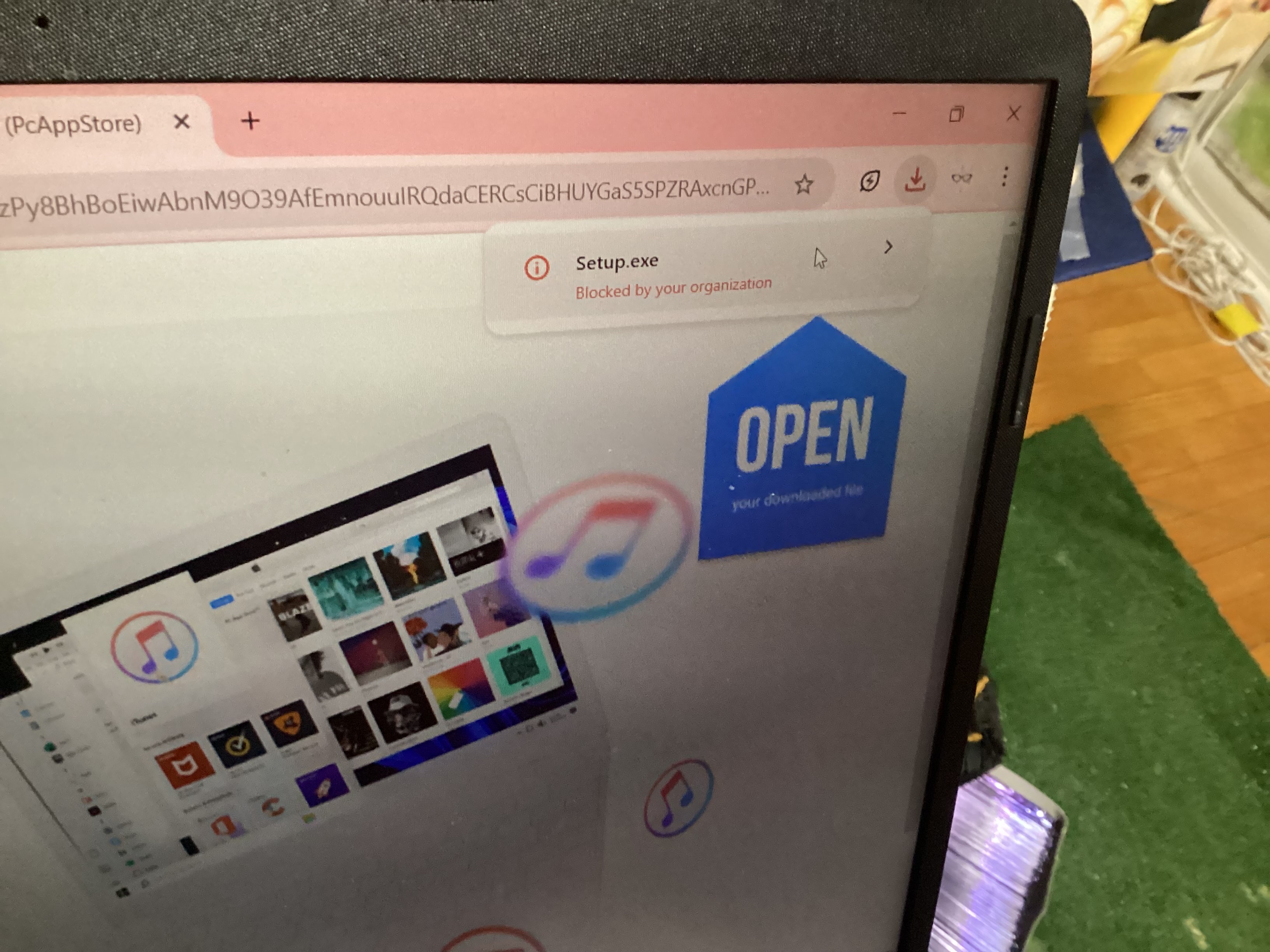 How do I get rid of blocked by your organization - Microsoft Q&A