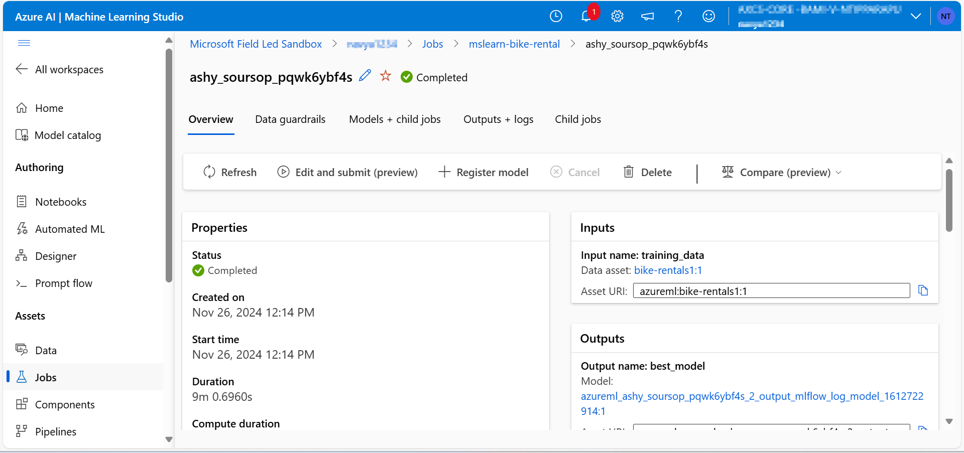 Does Region selection affect deploy conditions? - Microsoft Q&A