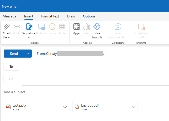 Is there a fix for file not attaching in New Outlook? - Microsoft Q&A