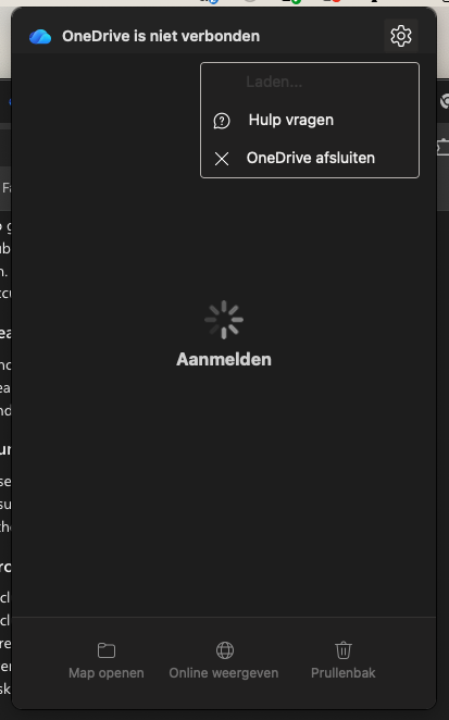 Log in with new account to onedrive on mac - Microsoft Q&A
