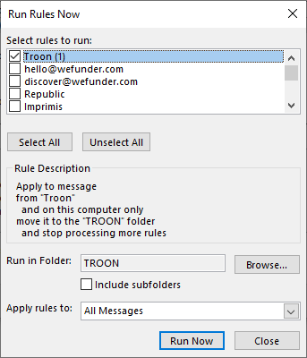 How can I fix rules that are not automatically executing - Microsoft Q&A