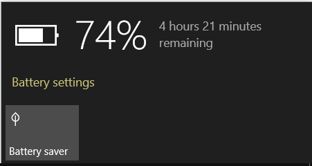 Battery icon doesn't show power mode slider anymore. - Microsoft Q&A