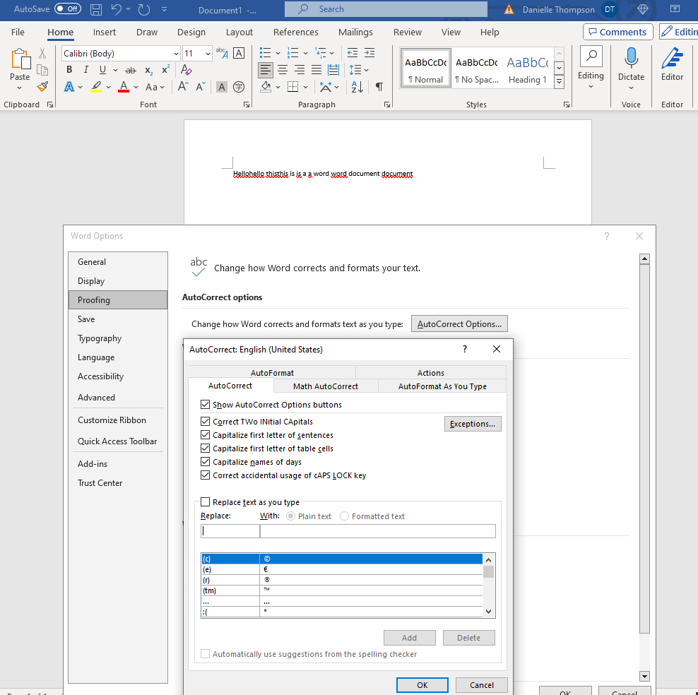 Why is word repeating every word I type after hitting space ...