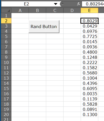 How to force Excel to recalculate the =rand() cells only if I ...