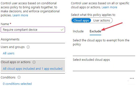 Selected user account does not exist in tenant and cannot access the ...