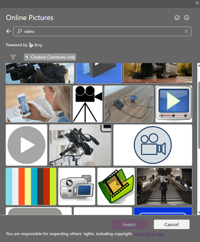 Online Picture Insertion in MS OneNote for Desktop Doesn't Work ...