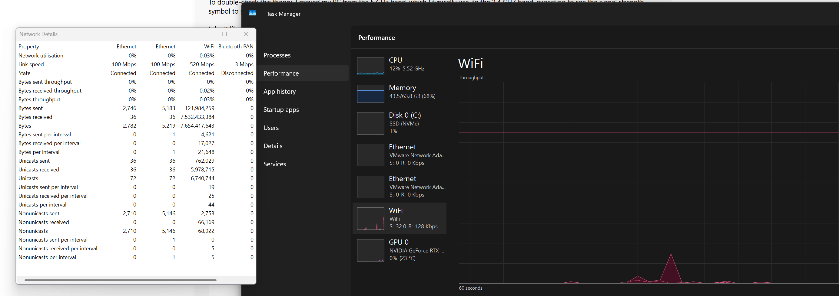 Realtek WiFi driver 1030.52.424.2025 does not provide full strength ...