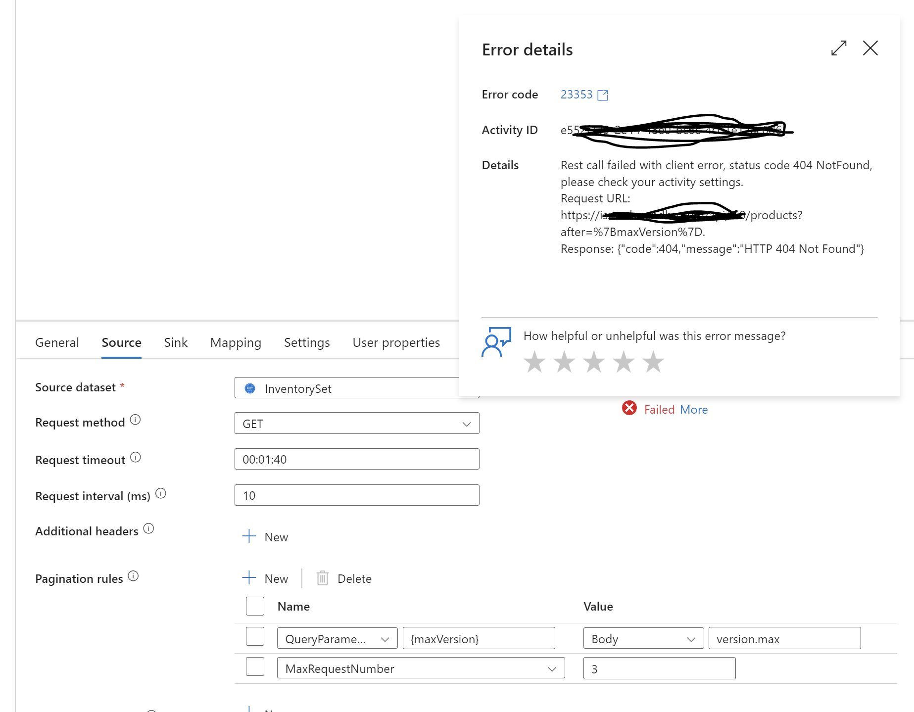 How to include the value return for pagination - Microsoft Q&A