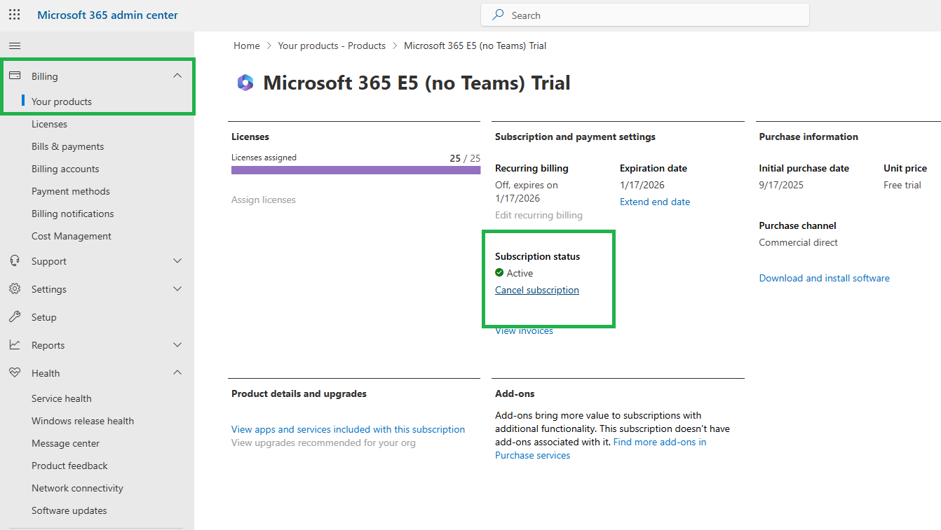 How to Cancel Business 365 Subscription - Microsoft Q&A