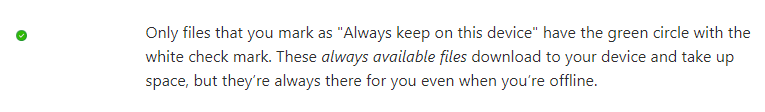 OneDrive Icons - What do they mean? - Microsoft Q&A