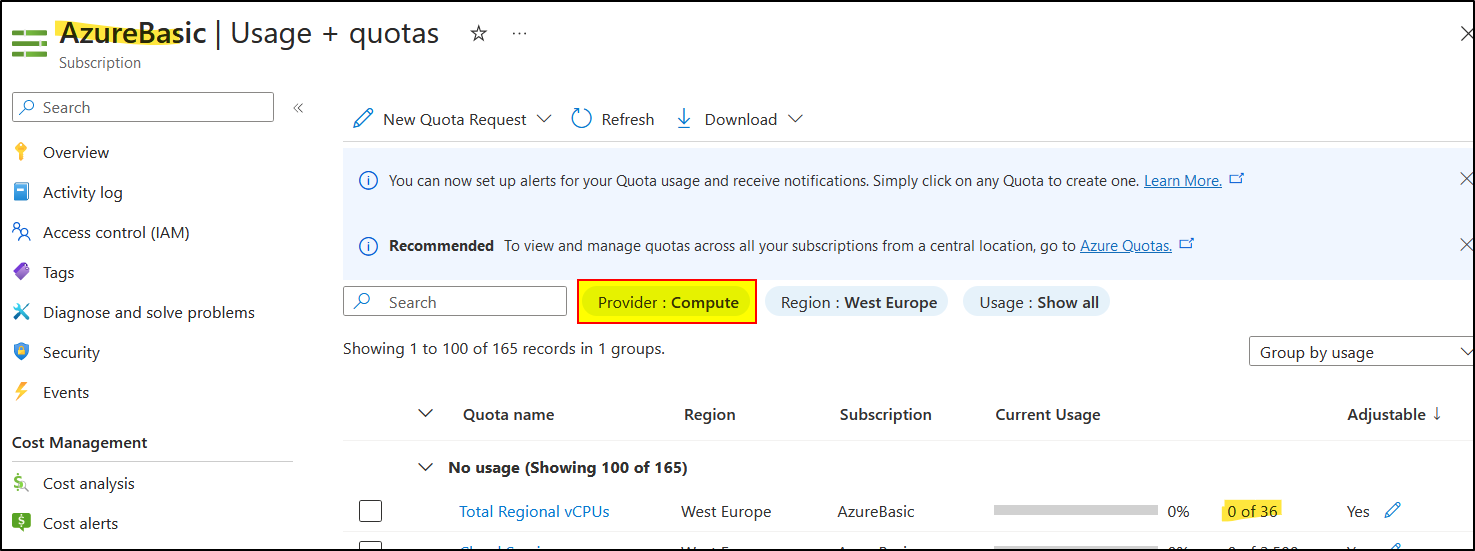 Why Does Hdinsight Quota Show 0 Available Cores Microsoft Qanda 