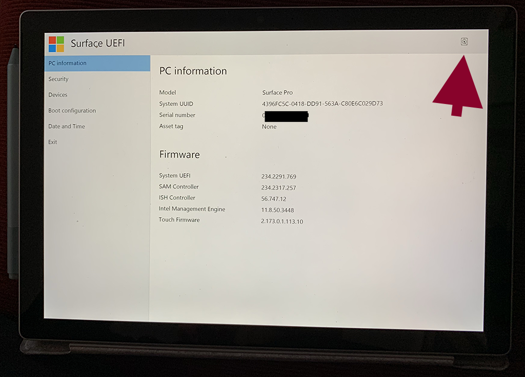 Surface Pro 2017 will not boot from the SSD or USB drive - Microsoft Q&A