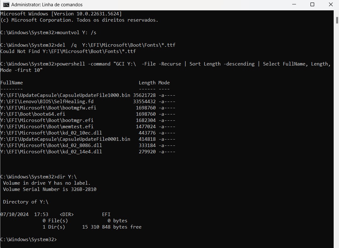 Windows 11 Update Error: "couldn't update the system reserved partition ...
