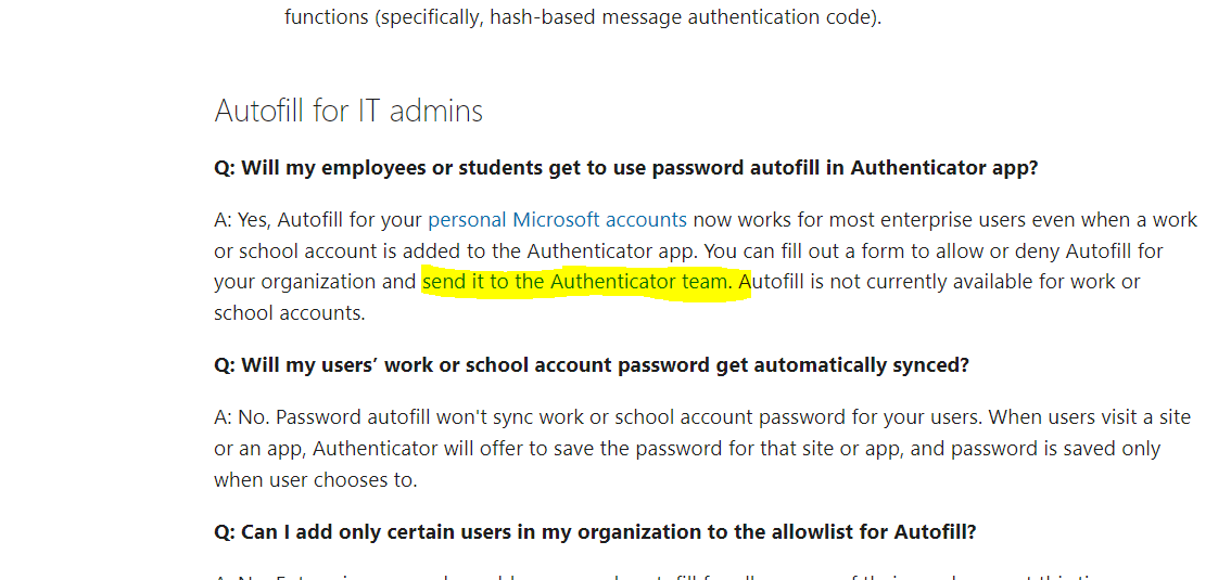 Microsoft Authenticator - Microsoft Q&A