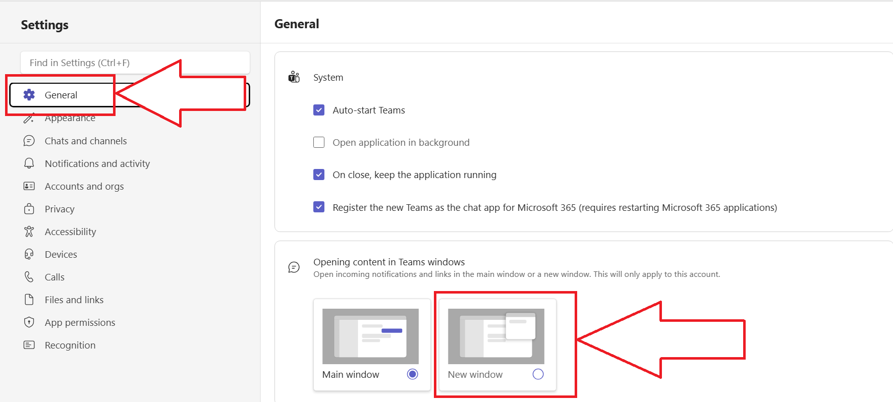 Microsoft teams window pop out feature is not working? - Microsoft Q&A