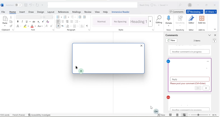 Word not opening, showing white screen - Microsoft Q&A