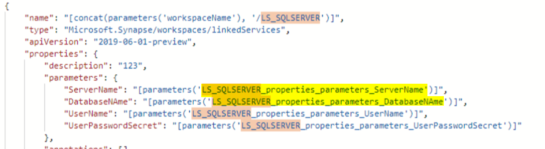 Setting up the default Synapse database name for CICD pipeline - Microsoft Q&A