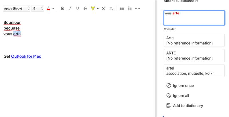 Automatic Language Detection No Longer Working in Outlook for Mac ...