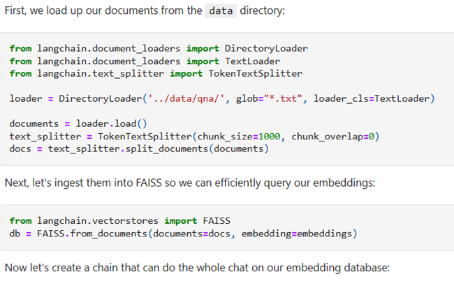 Private data chat on Langchain - Microsoft Q&A