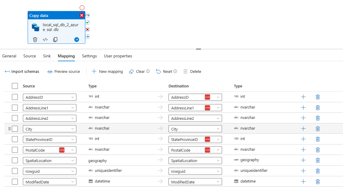 Adf Copy Data From On Premises Sql Server To Azure Sql Server Microsoft Qanda