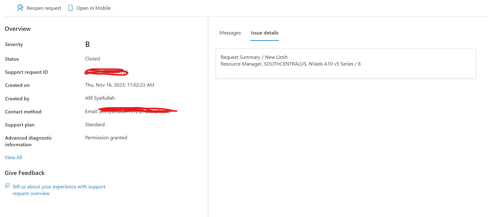 Issue to create NC/N Series - Microsoft Q&A