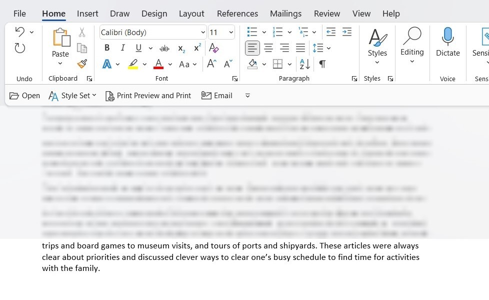 MS Word becomes blurred and cursor stops functioning. - Microsoft Q&A