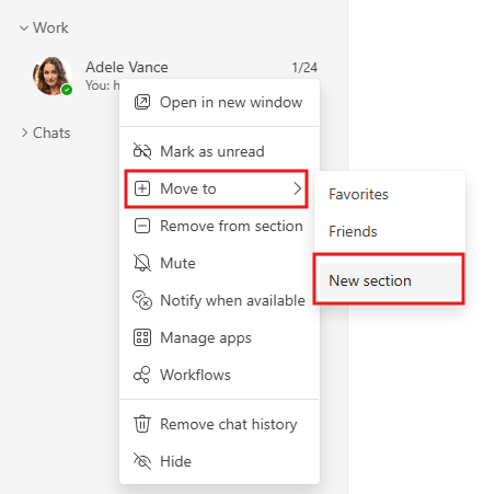 [Microsoft Teams Chat] How to Display Contact Categories in Microsoft ...
