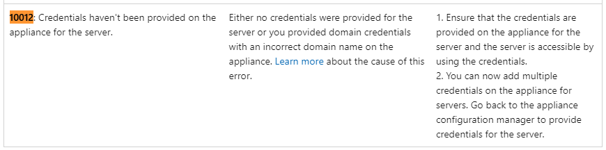 Azure Migrate Discovery Tool Credential Error Microsoft Qanda