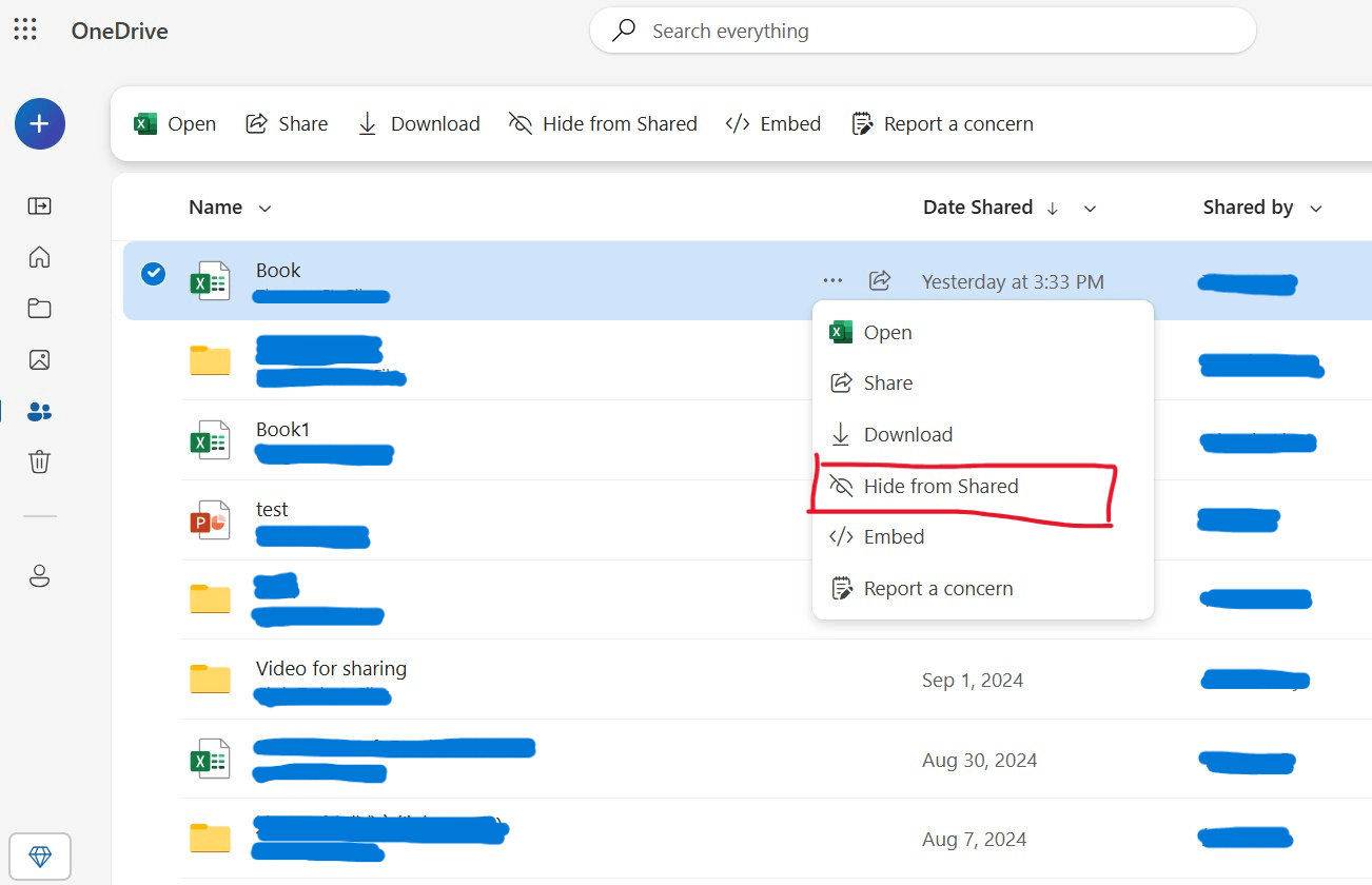 How can I delete a file that I uploaded to a onedrive workspace that ...