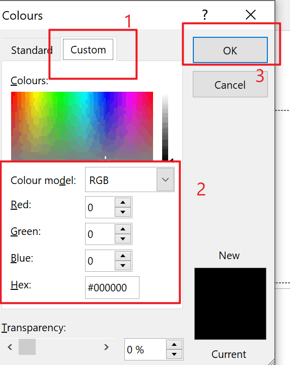 Custom Colours in Powerpoint - Microsoft Q&A
