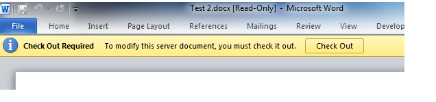 How can I disable the sharepoint checkout as I have my own custom checkout button on my vsto ...