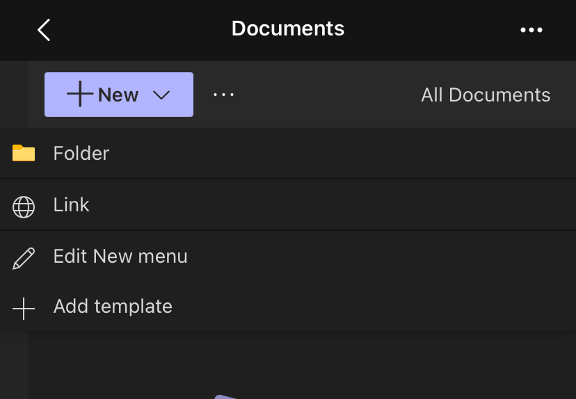 Teams file template not showing in Teams App - Microsoft Q&A