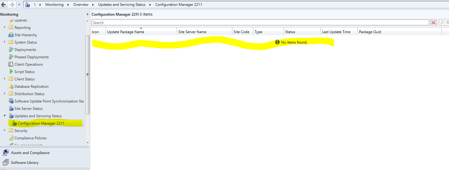 Failing To Upgrade Configuration Manager From Version 2107 To 2211 Microsoft Qanda