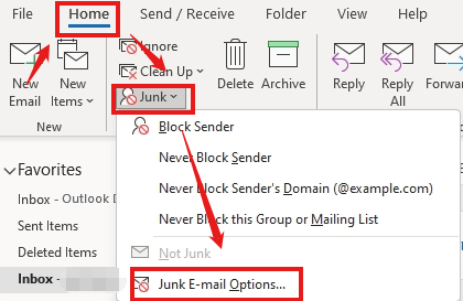 How to block spam in Outlook - Microsoft Q&A