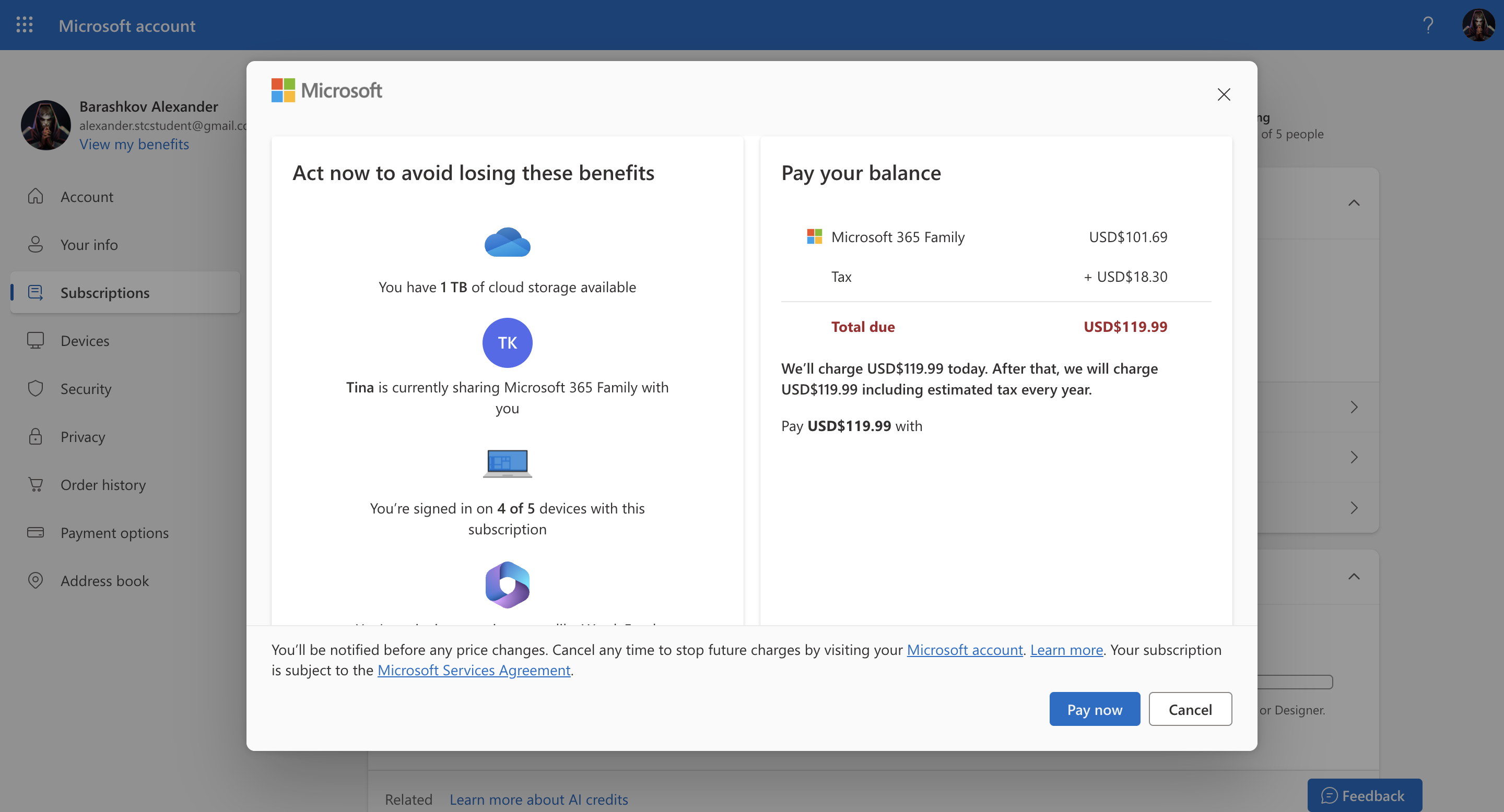 I can't pay to Microsoft for subscribtion and I can't access suppoort - Microsoft Q&A
