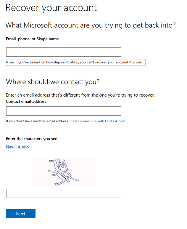 Unable to login to Outlook/Hotmail Email account - Microsoft Q&A