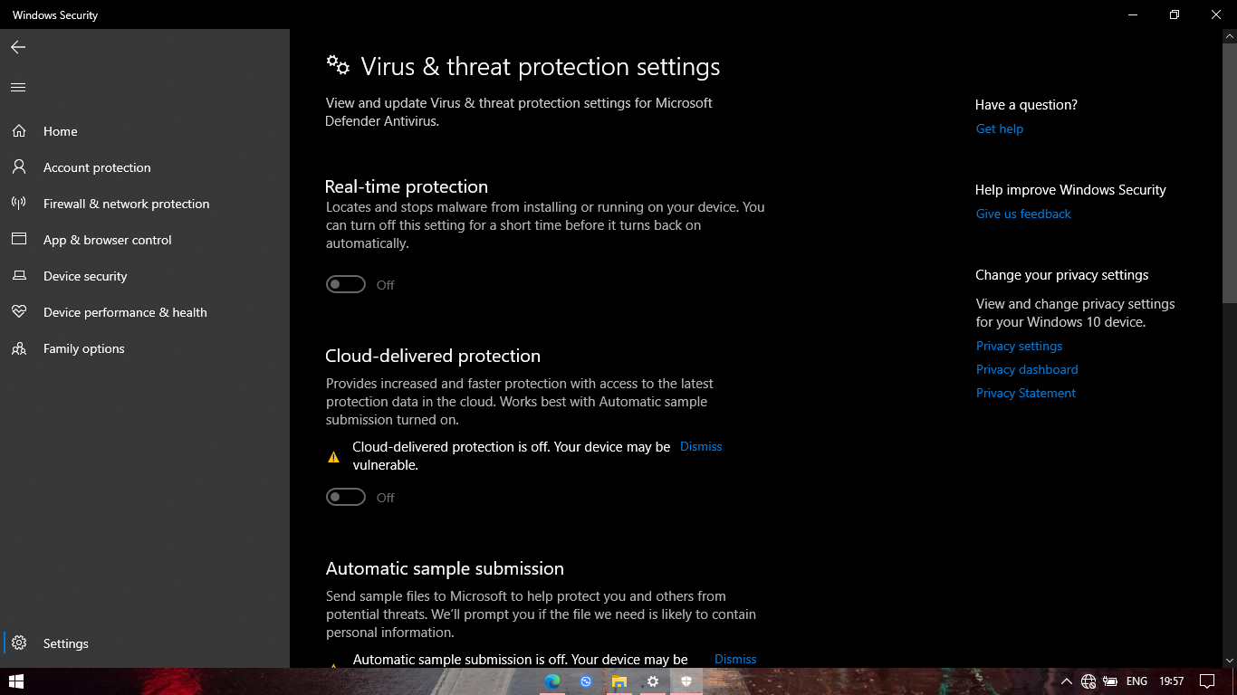 "The Windows Security Centre Service Can't Be Started" in windows 10. Can't find Windows ...