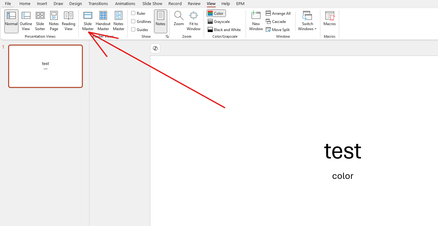 How can I select the default font color when adding a text box to a slide? - Microsoft Q&A