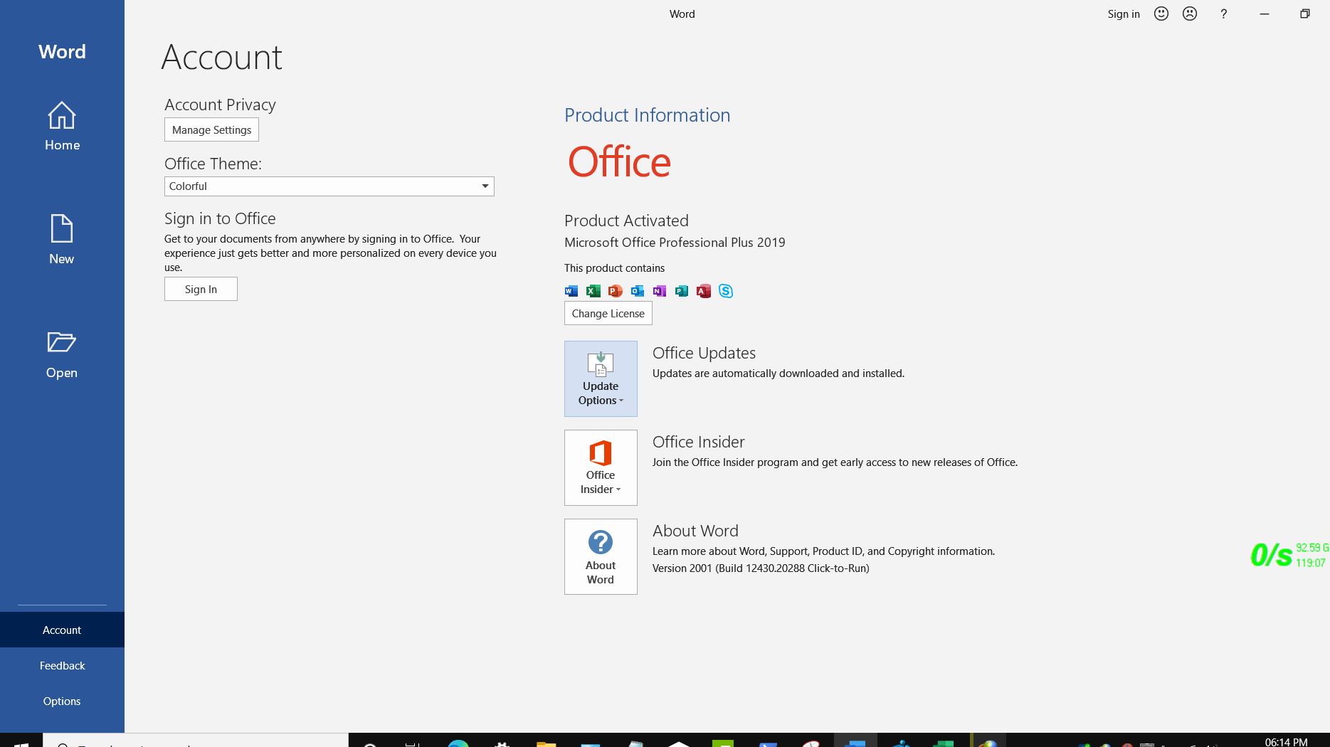 Microsoft Released Office 2019 Update v2001 (build 12430.20288) Office ...